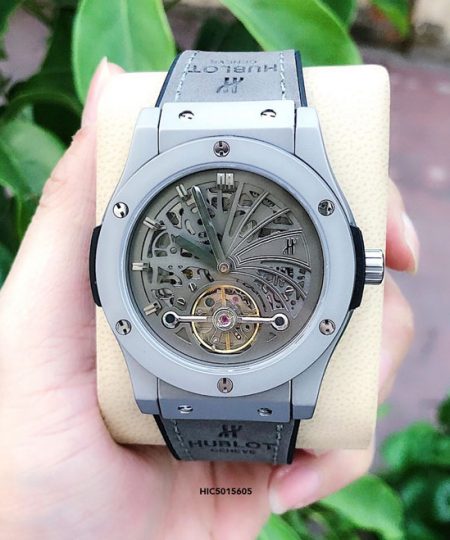 Đồng hồ Hublot Geneve 582888 Collection Nữ dây màu đỏ siêu cấp
